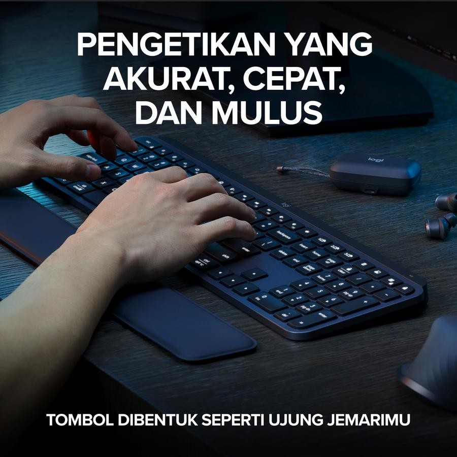 Jual Logitech MX Keys S Combo Keyboard & Mouse - MX Keys S + MX Master ...
