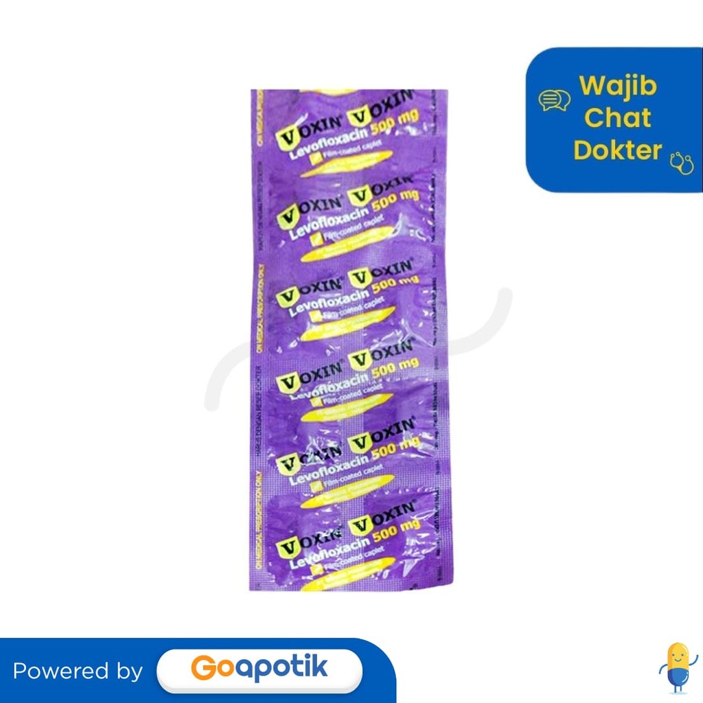 Jual Voxin 500 Mg Strip 10 Kaplet | Shopee Indonesia