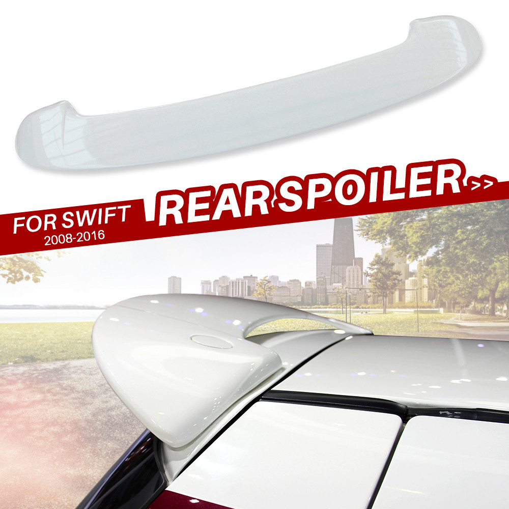 Jual Spoiler for suzuki swift rear spoiler Tail wing ABS BLACK Auto ...