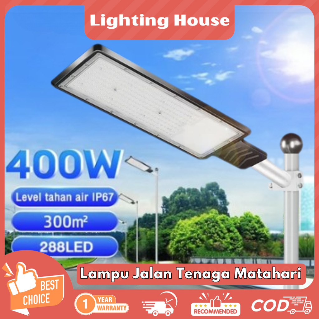 Jual LIGHTING HOUSE GARANSI 1 TAHUN Lampu jalan LED Ready Stock 400W ...
