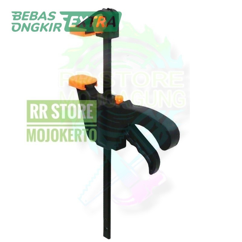 Jual Clamp kayu Klem F Klem 6 inch Speed Squeeze Ratcheting - T22106 ...