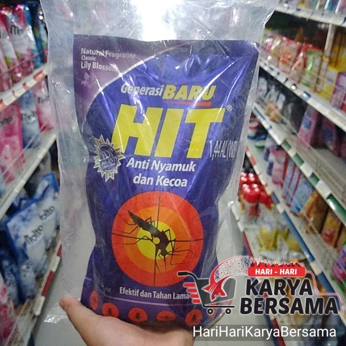 Jual PEMBASMI SERANGGA ANTI NYAMUK INSEKTISIDA HIT CLASSIC LILY BLOSSOM ...