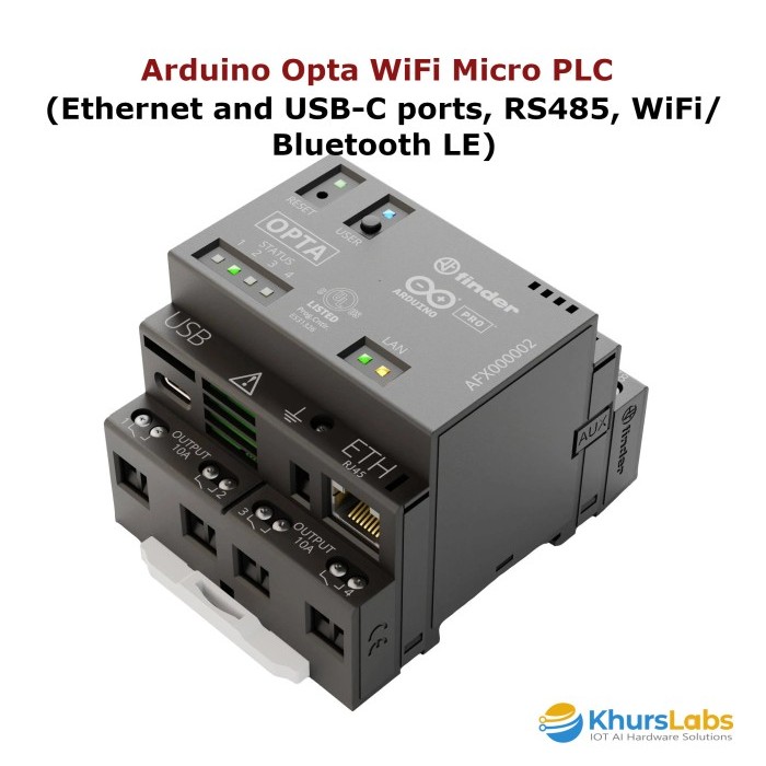 Jual GB99 Arduino Opta WiFi Micro PLC Ethernet and USB-C ports RS485 ...