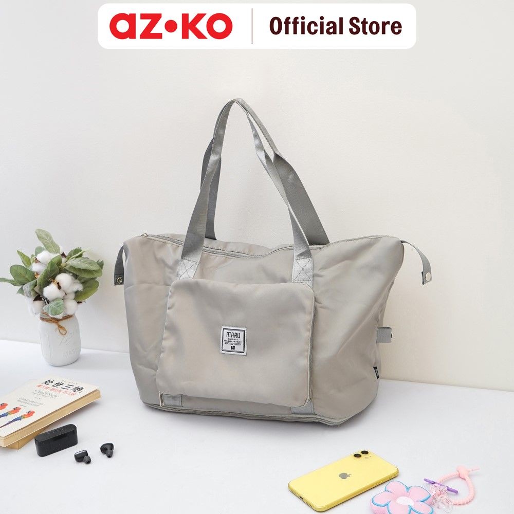 Jual AZKO Ataru Tas Travel Lipat - Hijau Sage | Shopee Indonesia