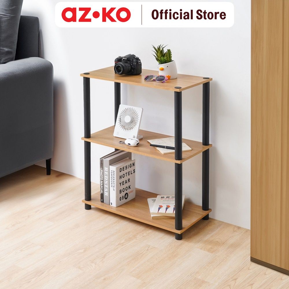 Jual AZKO Stora 75 cm Rak Penyimpanan 3 Tingkat Kayu Storage Rack ...