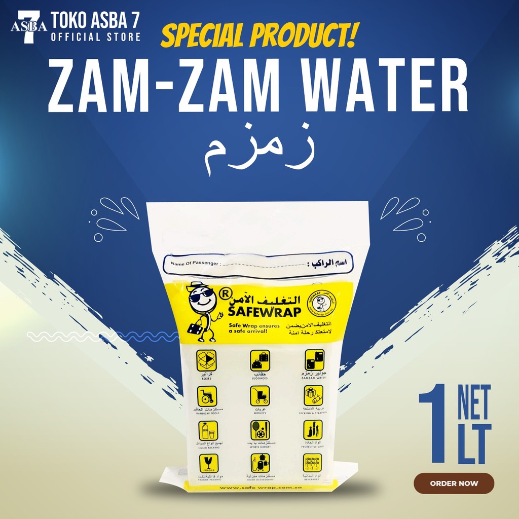 Jual AIR ZAM ZAM 1LTR | Shopee Indonesia
