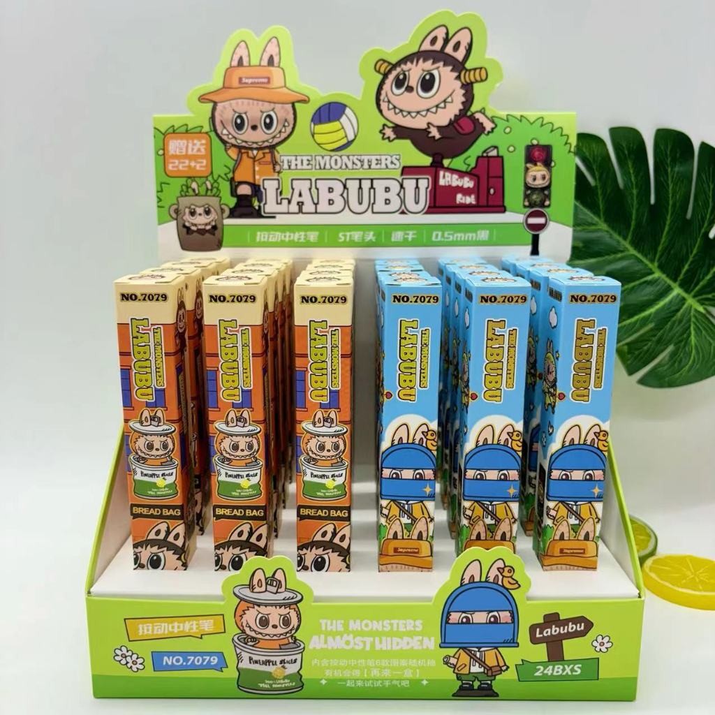 Jual (Kakabicam) Pen Blind Box Premium Labubu Characters | Shopee Indonesia