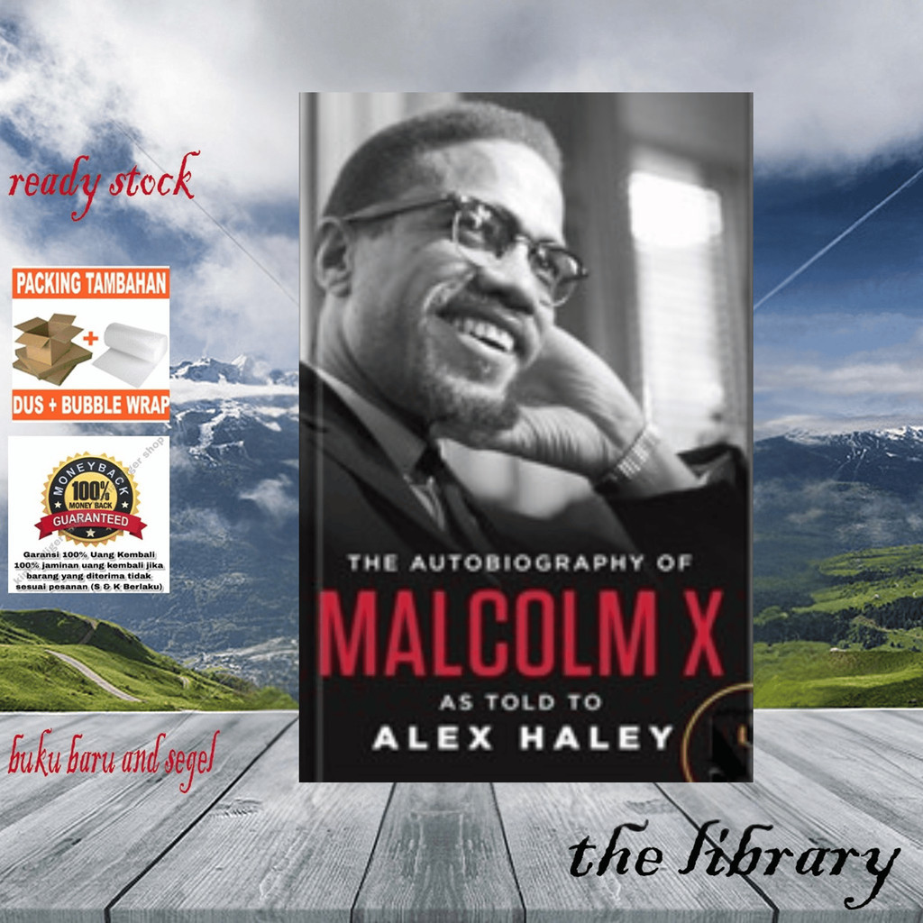 Jual The Autobiography of Malcolm X by MALCOLM X (English) | Shopee ...