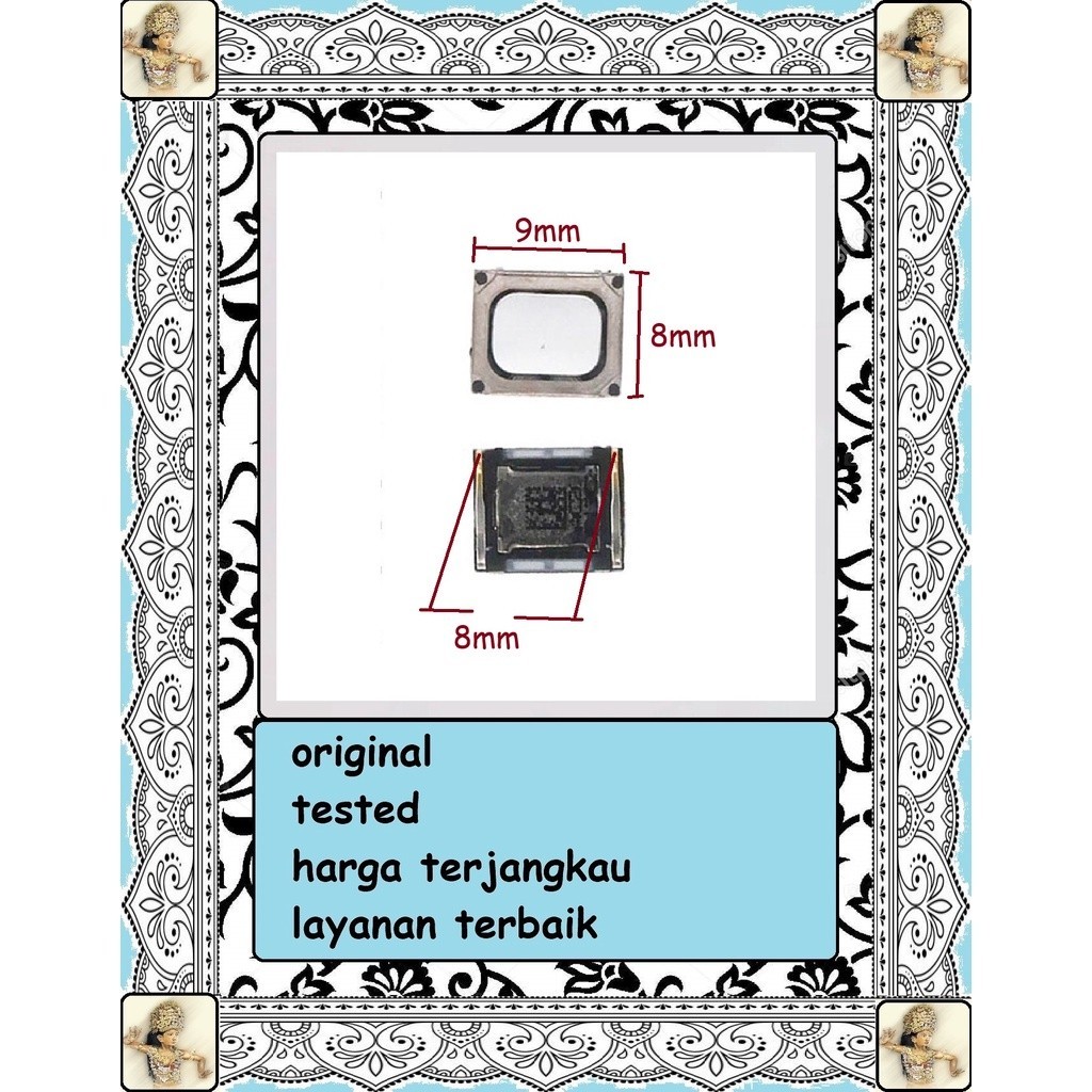 Jual speaker atas OnePlus universal earpiece size - ukuran 9mm x 8mm ...