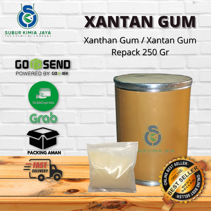 Jual Xanthan Gum 1 Kg / Xantan gum / pengental ( food grade ) | Shopee ...