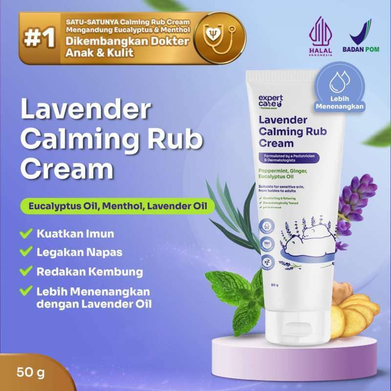 Jual EXPERT CARE - LAVENDER CALMING RUB CREAM 50 GR | Shopee Indonesia