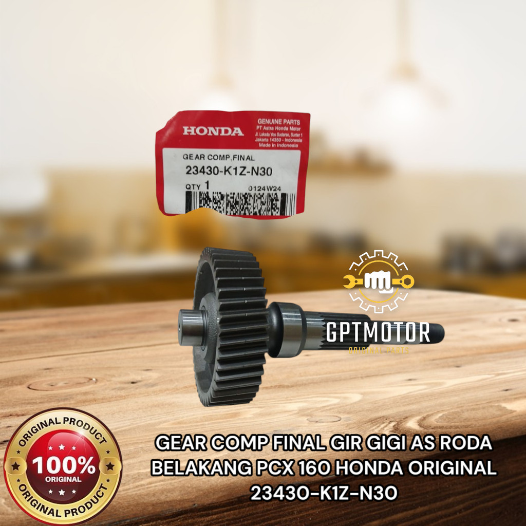 Jual GEAR COMP FINAL GIR GIGI AS RODA BELAKANG PCX 160 HONDA ORIGINAL ...