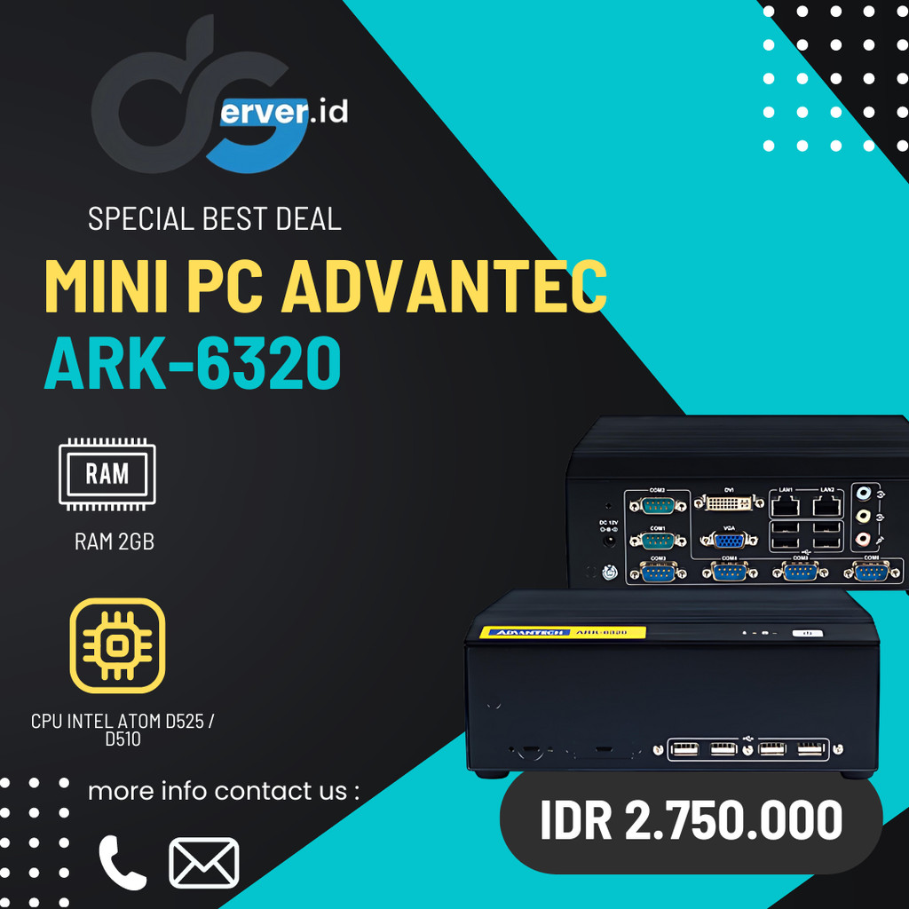 Jual Mini PC Advantec ARK-6320 | Shopee Indonesia