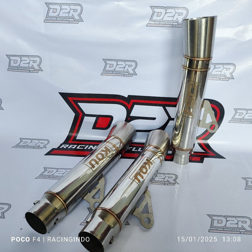 Jual new Superrr OPEN Exhaust Canister Only Inlet 51mm Kou Mahachai for ...