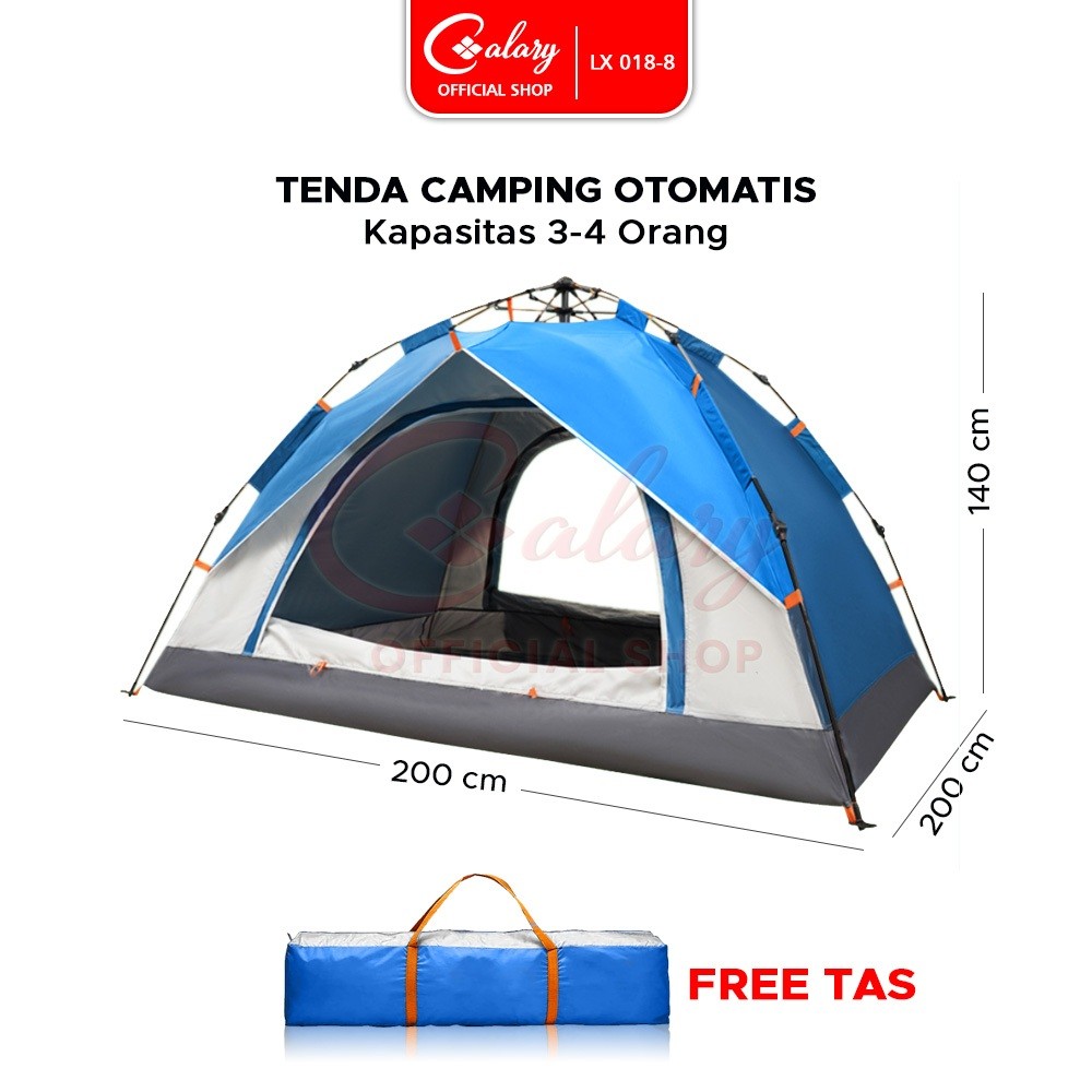 Jual WF45T SPEEDS Tenda Camping Kemah Untuk 4-5 Orang Otomatis Lipat ...