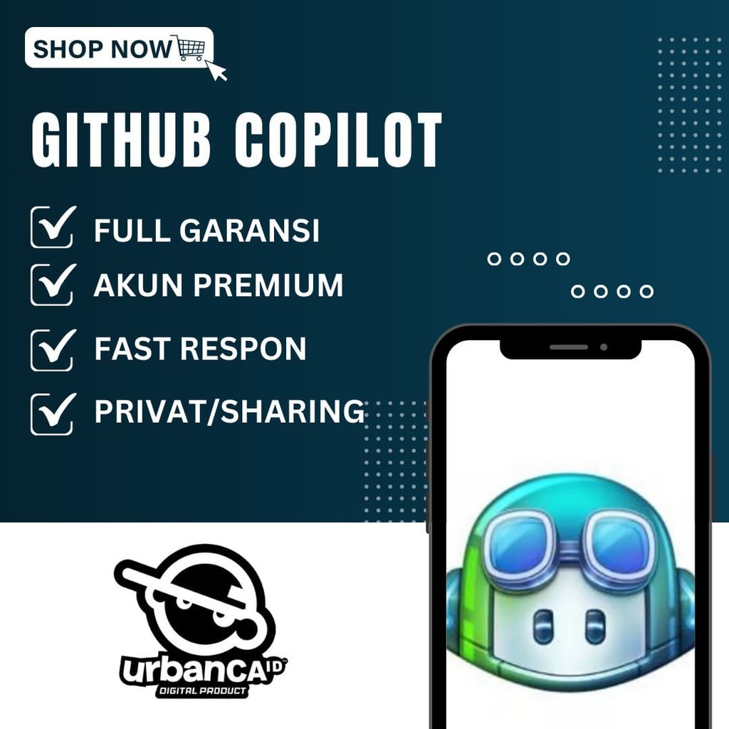 Jual Github Copilot Premium 1 Tahun Full Garansi (Proses Tercepat Buka 24 Jam) | Shopee Indonesia