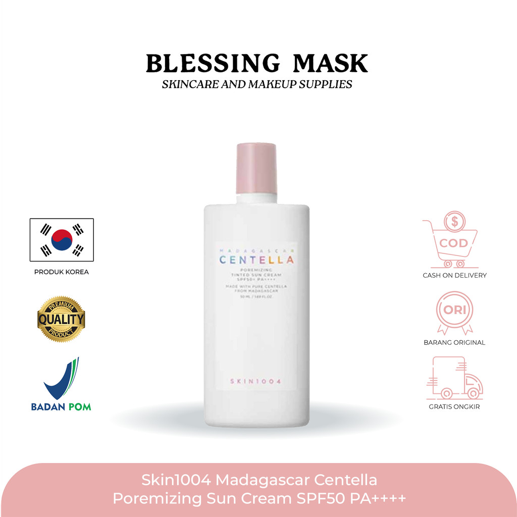 Jual SKIN1004 Poremizing Sunscreen SPF50 - Tinted Sunscreen Natural ...