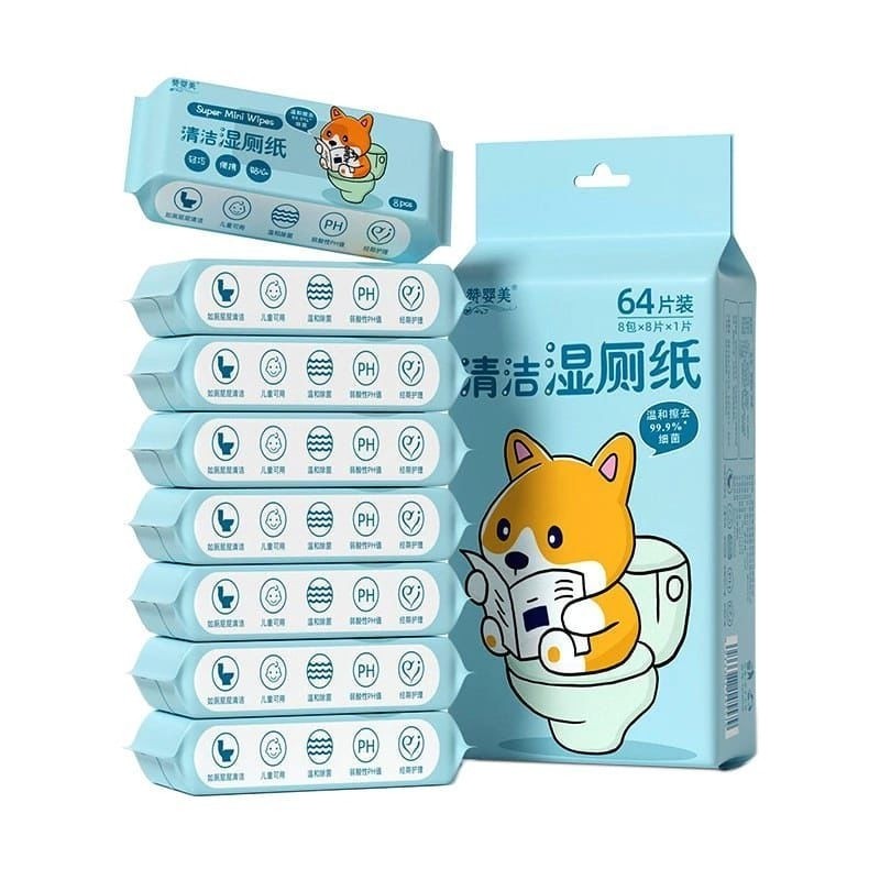 Jual ( PACK BESAR ) Non alkohol Tisu Basah Motif Lucu DISNEY Tissue ...