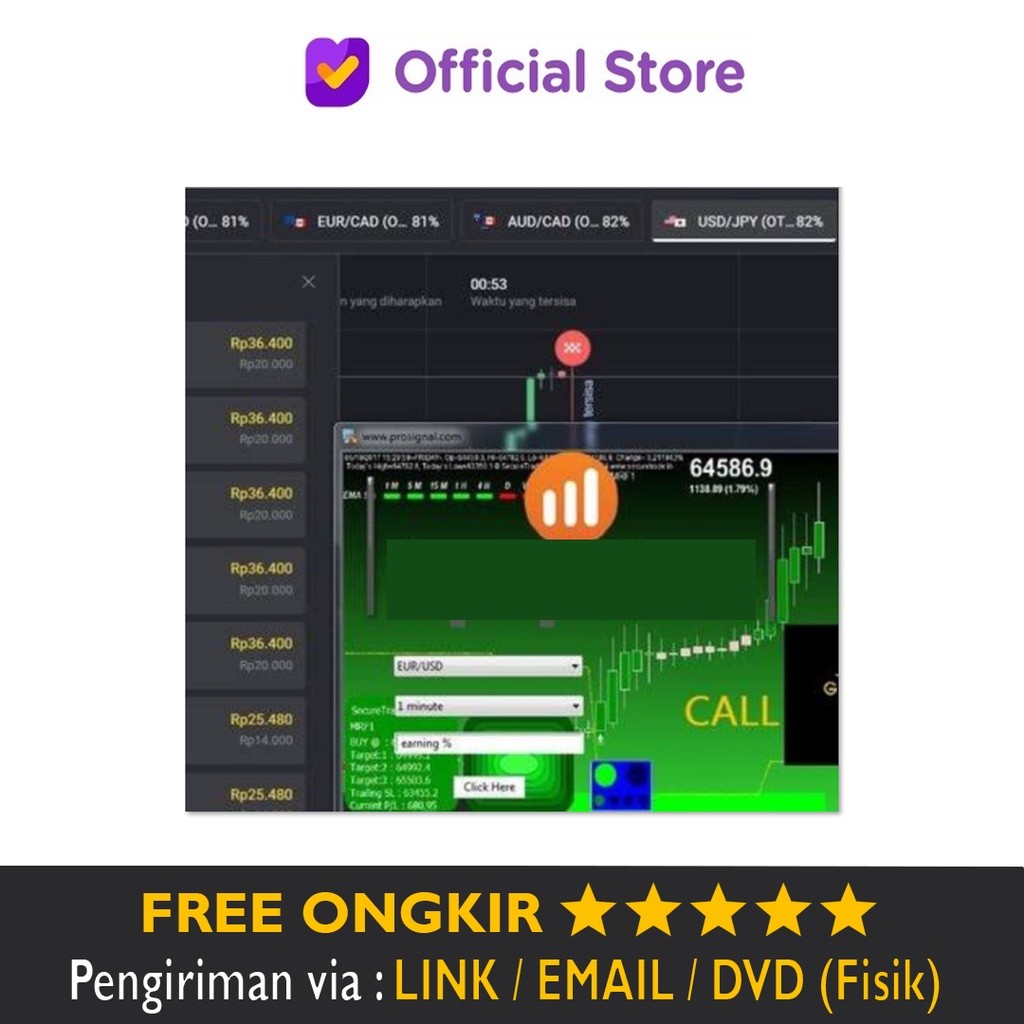 Jual Software 4 Aplikasi Robot Live Trading Forex Signal PRO SignalPro | Shopee Indonesia