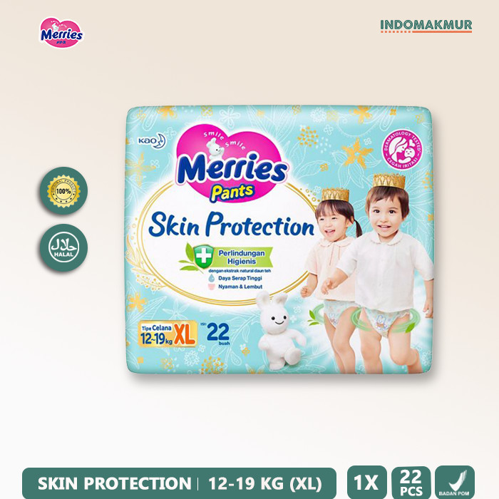 Jual IDM - Merries Skin Protection Pants XL 22 pcs | Shopee Indonesia