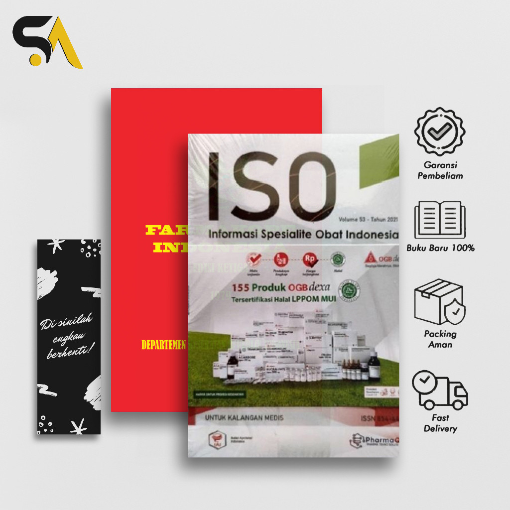 Jual PAKET Buku Farmasi Farmakope Edisi 3 Dan Iso Obat Vol.52 | Shopee Indonesia