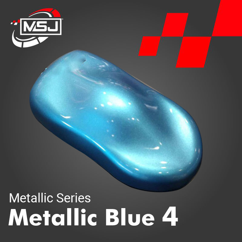 Jual Cat Mobil / Motor Metallic Blue 4 | Metallic Series | MSJ | Shopee ...