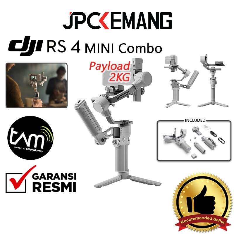 Jual DJI RS 4 Mini Basic / Combo Gimbal Stabillizer Camera DJI Ronin RS ...