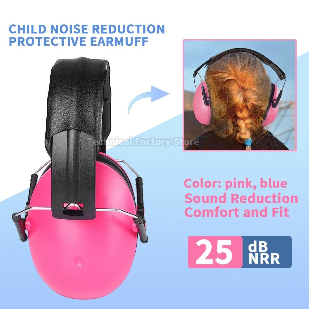 Jual Soundproof Baby Earmuff Noise Proof Children Sleep Ear Defenders ...