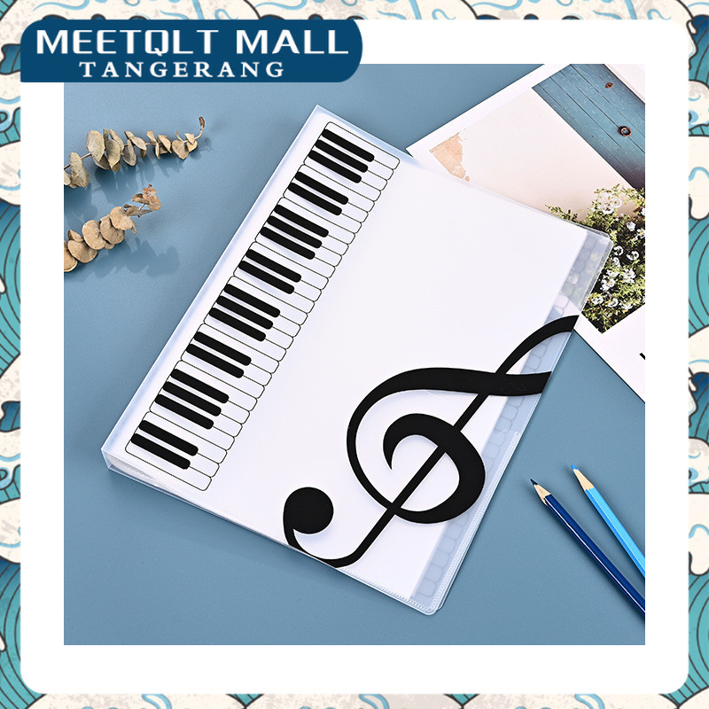 Jual Buku Partitur Musik A4 40 Lembar Notasi Piano Populer Insert-Type ...