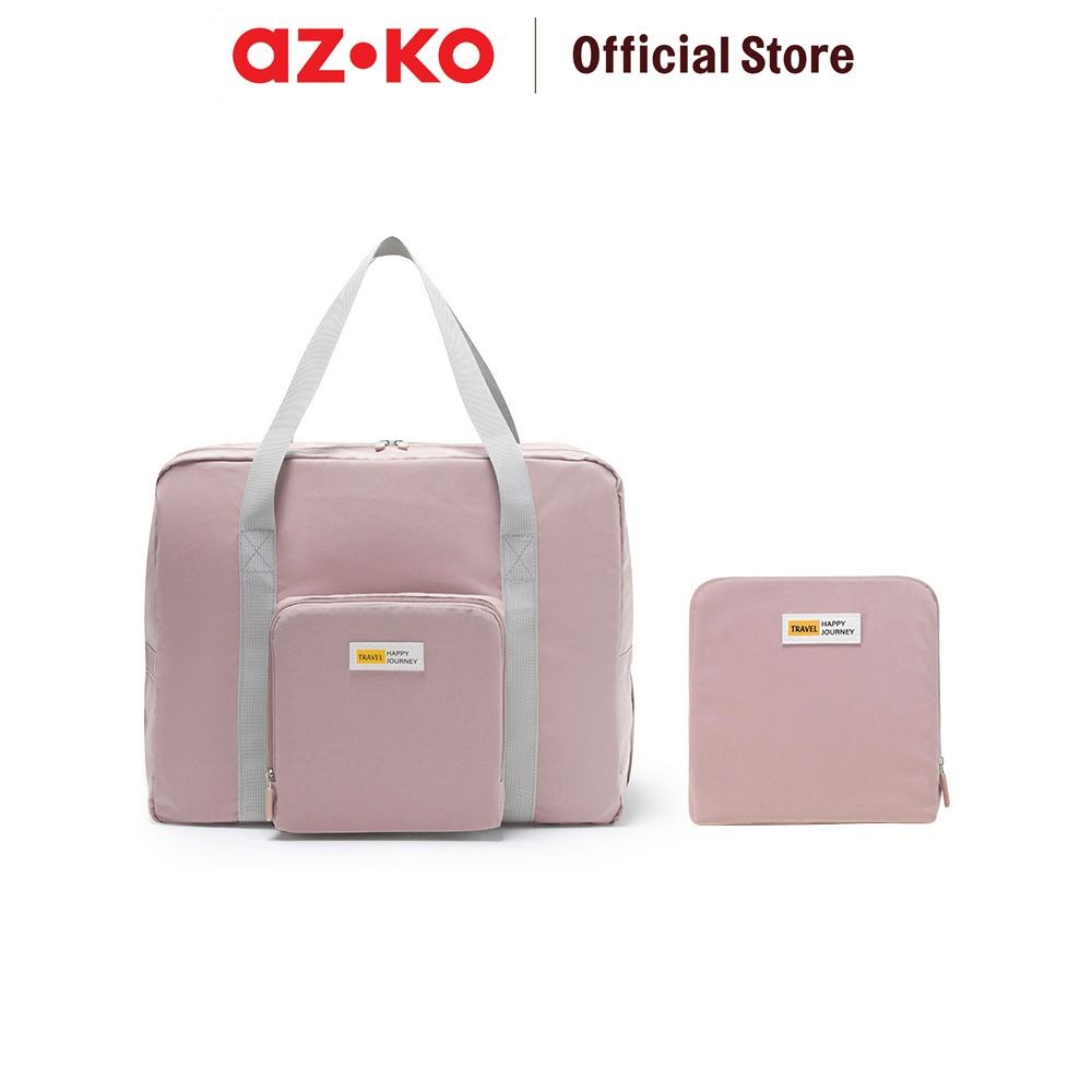 Jual AZKO Passpor Marilyn Tas Travel Lipat - Pink Foldable Bag Tas ...