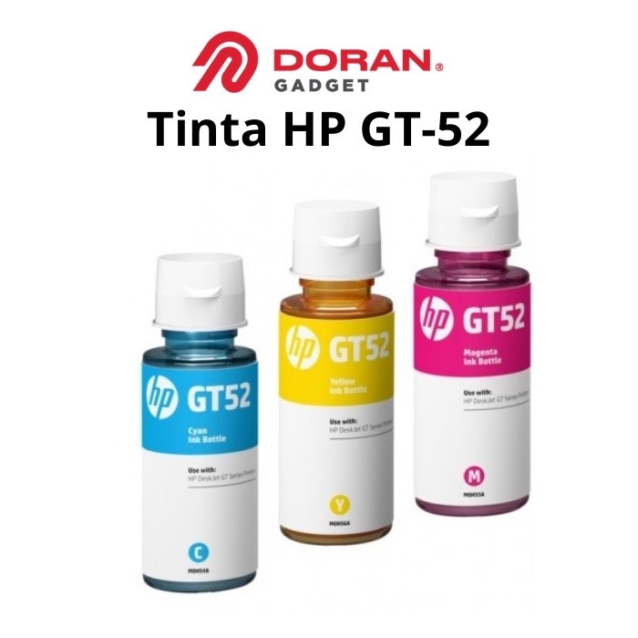 Jual Tinta Refill Printer HP GT52 GT-52 GT 52 Cyan | Magenta | Yellow ...