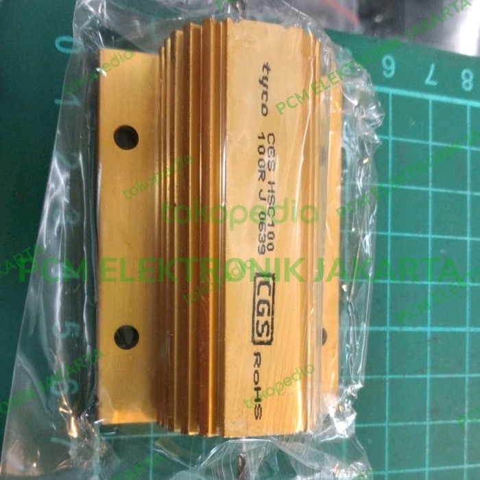 Jual SB99 resistor 100w 100watt 100 watt 100r 100ohm 100 ohm hsc100 ...