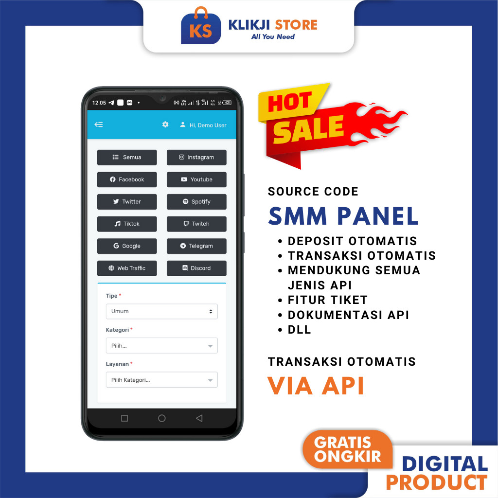 Jual SOURCE CODE PANEL SMM (COCOK UNTUK BISNIS MASA KINI) | Shopee Indonesia