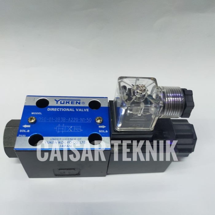 Jual Solenoid Valve Hydraulic DSG 01-2B3B-A220-N1-50 YUKEN | Shopee Indonesia
