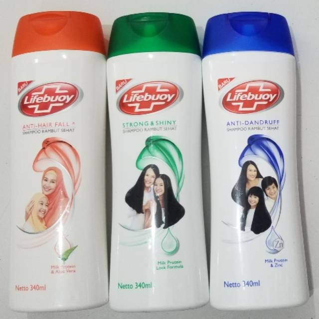 Jual LIFEBUOY SHAMPOO 1 BOTOL UKURAN 340ML SHMAPOO ANTI DANDRUF [NEW ...