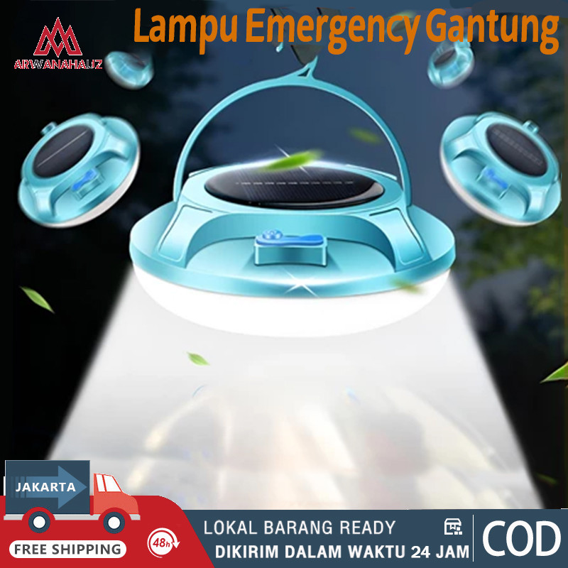 Jual Lampu Emergency Gantung Camping Lamp UFO Solar Panel Lampu Darurat ... Jual Lampu Emergency Gantung Camping Lamp UFO Solar Panel Lampu Darurat ...
