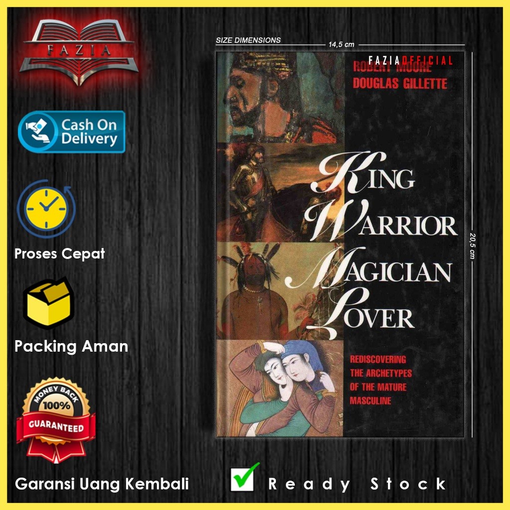 Jual King, Warrior, Magician, Lover by Robert L. Moore, Douglas ...