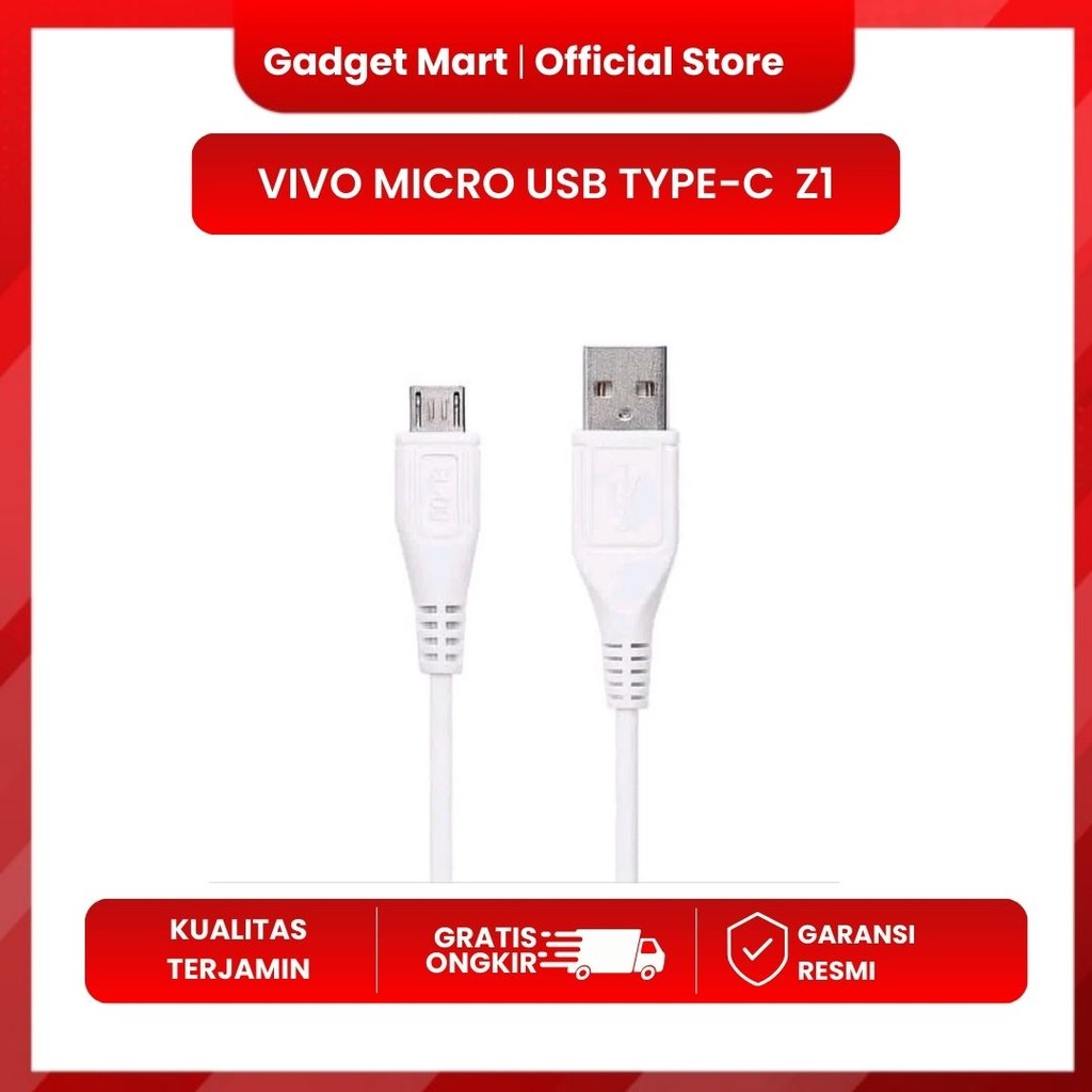 Jual KABEL ORIGINAL VIVO MICRO USB TYPE-C TIPE TYPE C Z1 PRO DATA FAST ...