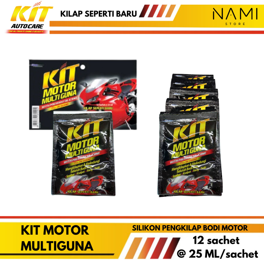 Jual *KIT MOTOR MULTIGUNA SACHET HANGER 25 ml* 1 renteng isi 12 sachet ...