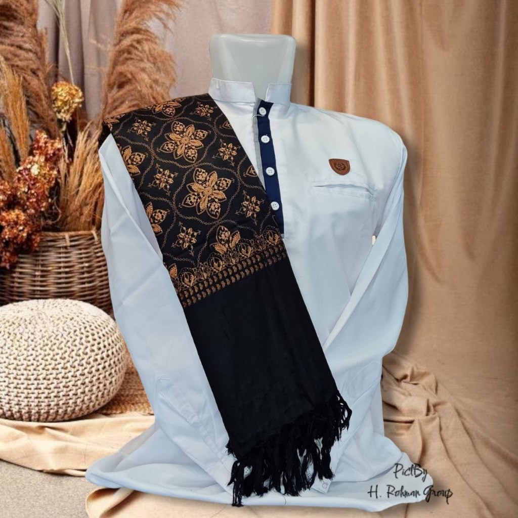 Jual Sorban Rida Khasmiri Motif Batik AR | Sorban Pria Terbaru | Sorban ...