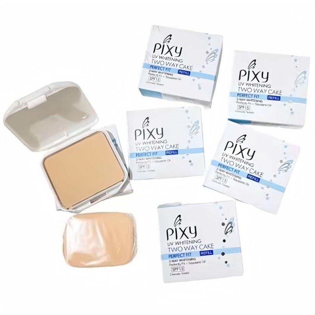 Jual Bedak Refill Pixy Brightening Perfect Fit TWC | Shopee Indonesia