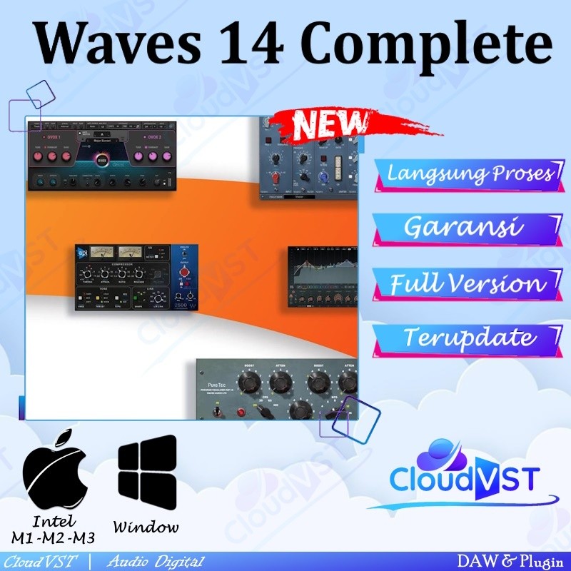 Jual Waves Ultimate Complete Plugin Full Version Permanent WIN & MAC | Shopee Indonesia