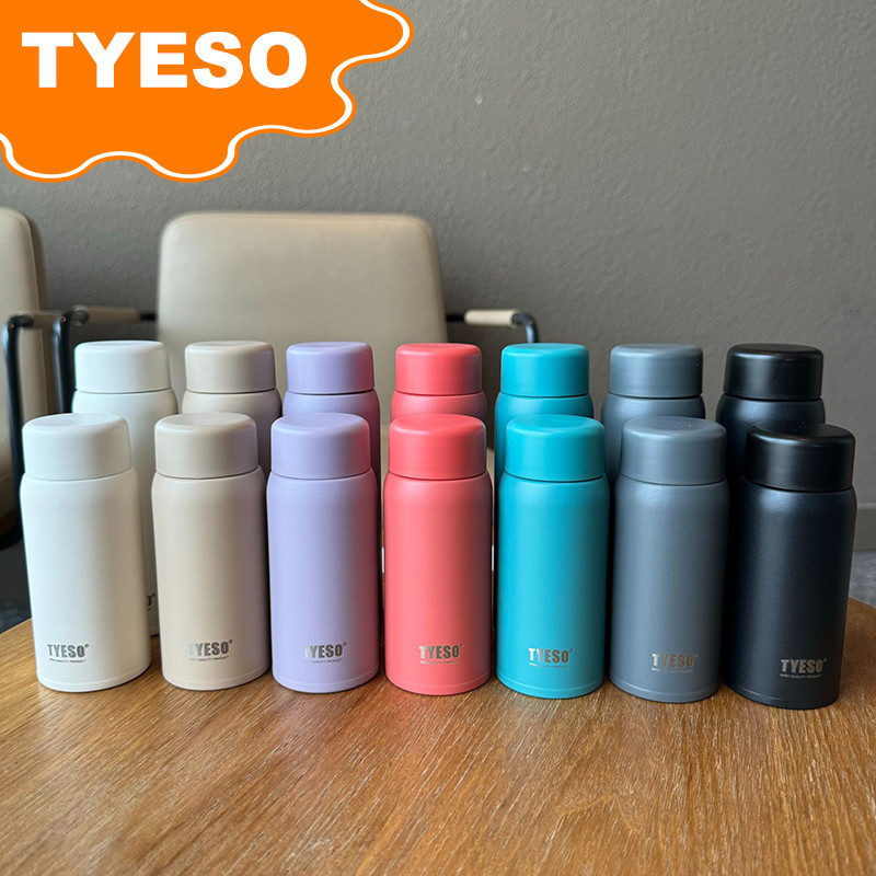 Jual TYESO Tumbler Mini Pocket 150ml Botol Minum Saku Stainless Steel ...