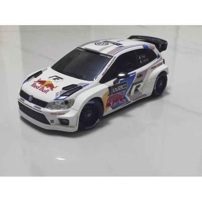 Jual LDRC 2801 VW POLO R decal sticker livery & rear led light RC 1/28 ...