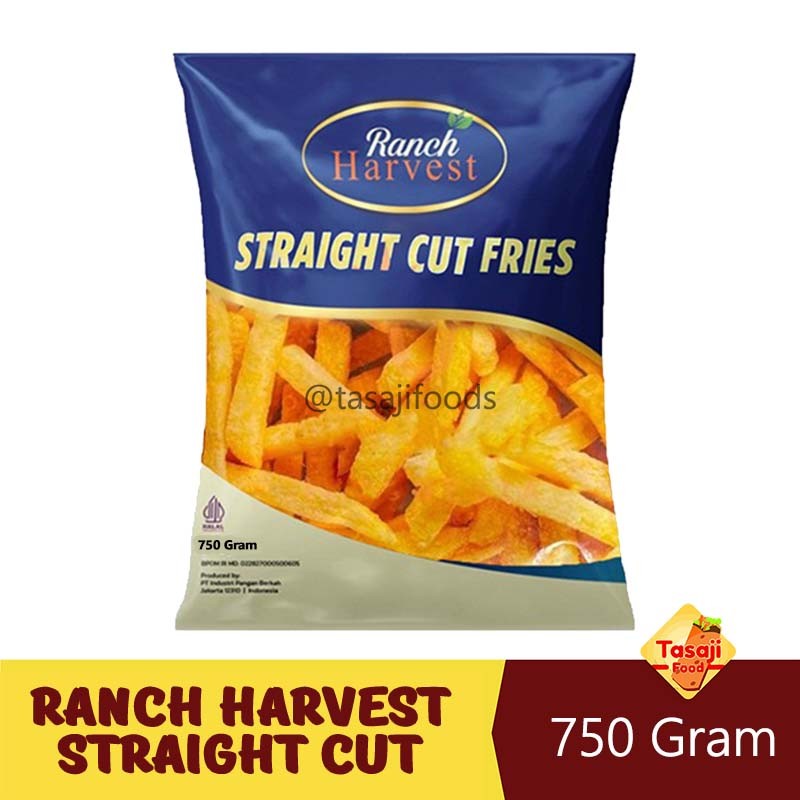 Jual Ranch Harvest Potato Straight Cut Kentang Goreng - 750 Gram ...