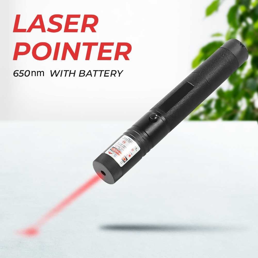 Jual TaffLED Laser Pointer Presentasi Red Beam 1MW 650nm with Battery - YL-301 [ A6 Shop ...