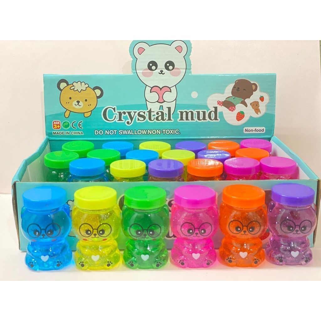 Jual SLIME MONSTER CRYSTALMUD / SLIME LUCU MIX & MAKE | Shopee Indonesia