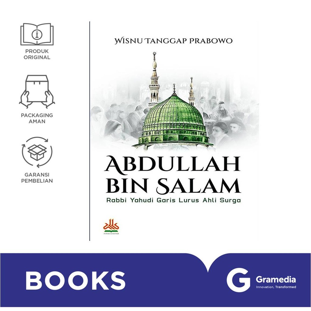 Jual Abdullah bin Salam : Rabbi Yahudi Garis Lurus Ahli Surga (Wisnu ...