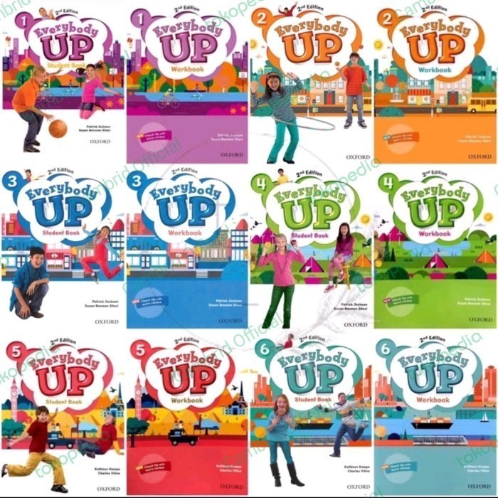 Jual Buku Everybody UP Second Edition Level 1 2 3 4 5 6 - Starter, Student Book - Starter ...