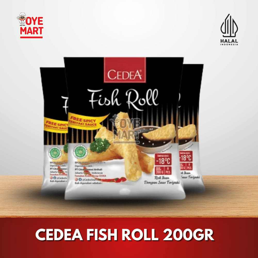 Jual CEDEA FISH ROLL 200 GR | Shopee Indonesia